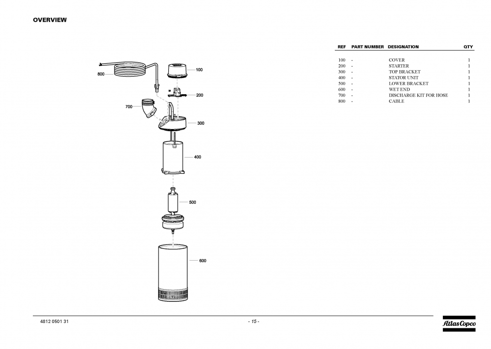 WEDA 60N Drainage Pump - Max Flow: 320gpm at 117tdh | Puget Sound ...